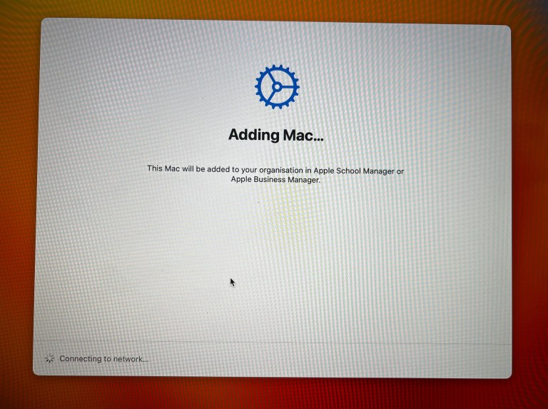 Enroll a corporate MacOS device in Intune through Apple Business ...