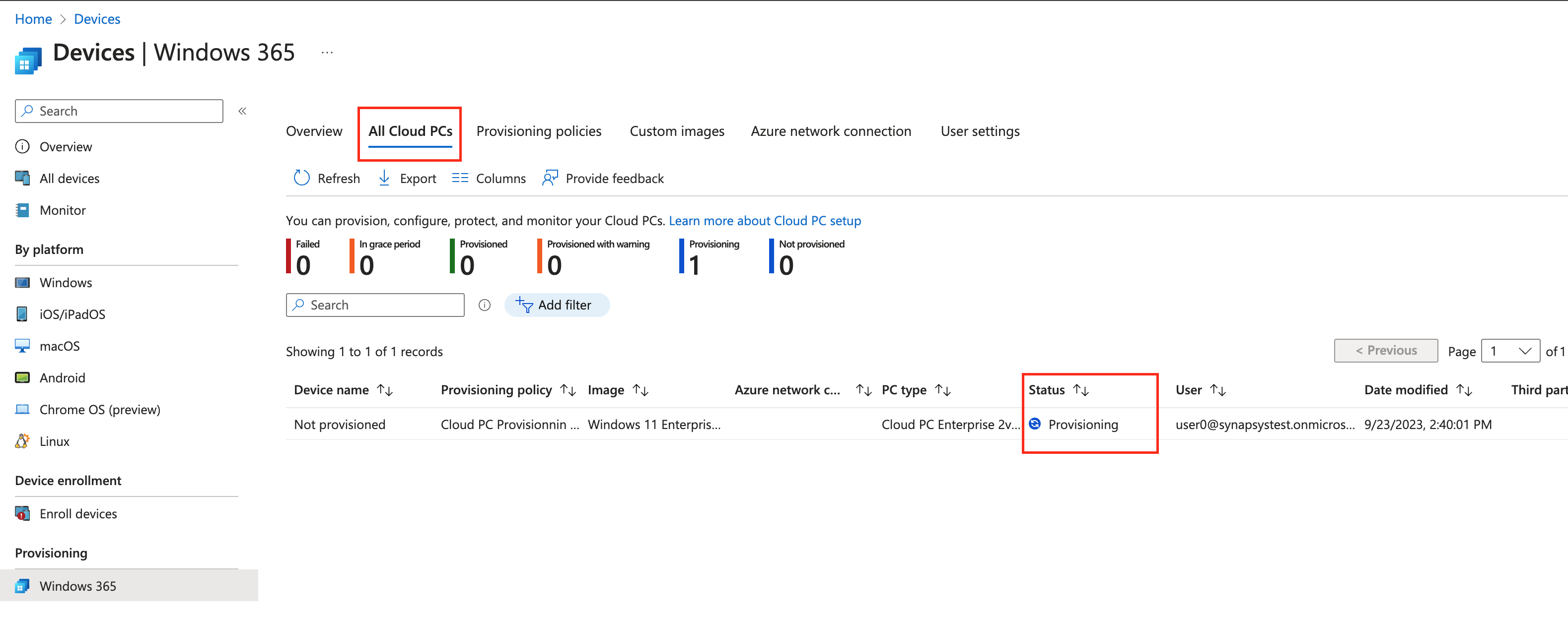 First journey into Windows 365 : Provisioning and Deployment – Poem to MDM