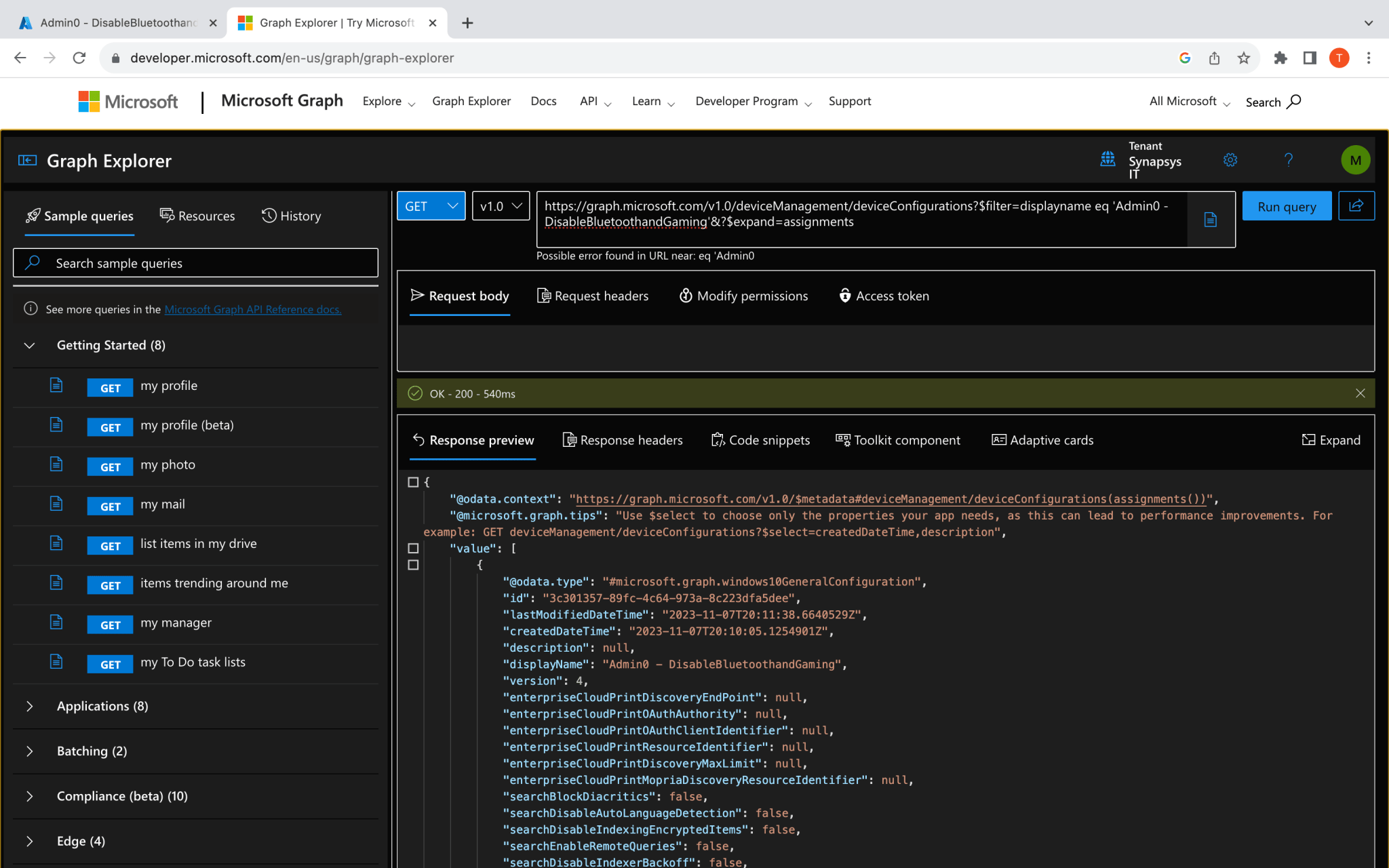 Efficiency Unleashed : Create Intune Configuration Profiles with ...