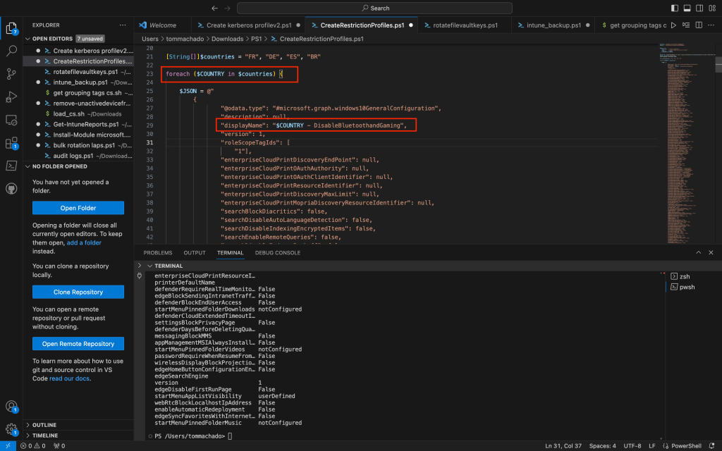 Efficiency Unleashed : Create Intune Configuration Profiles with ...