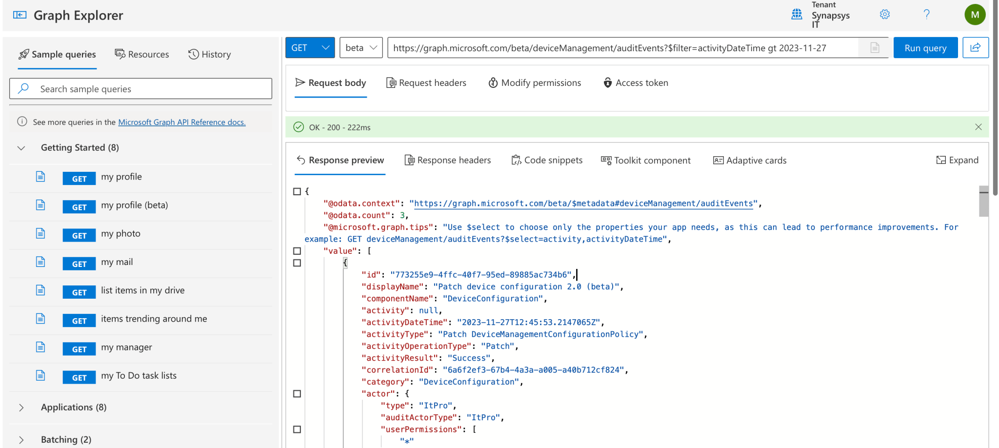 Simplified Intune Monitoring with Power Automate and Graph API – Poem ...