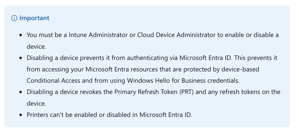 Safely Handle and Disable Stale Windows Devices – Poem to MDM